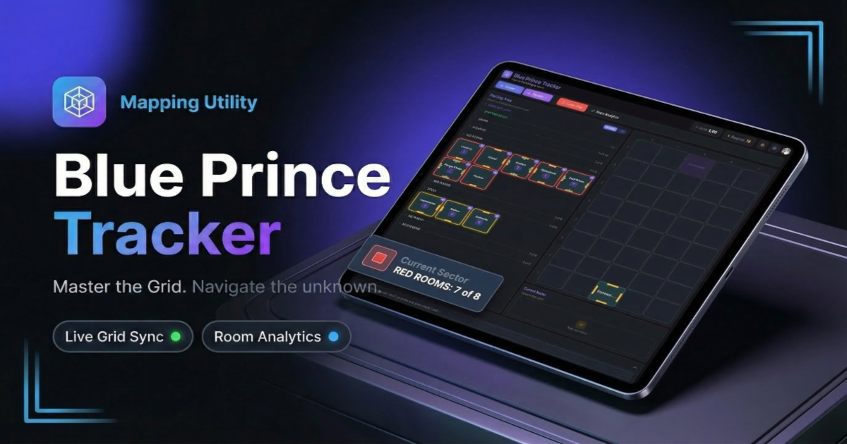Blue Prince Tracker - Free Room Mapper & Puzzle Helper for Blue Prince Game